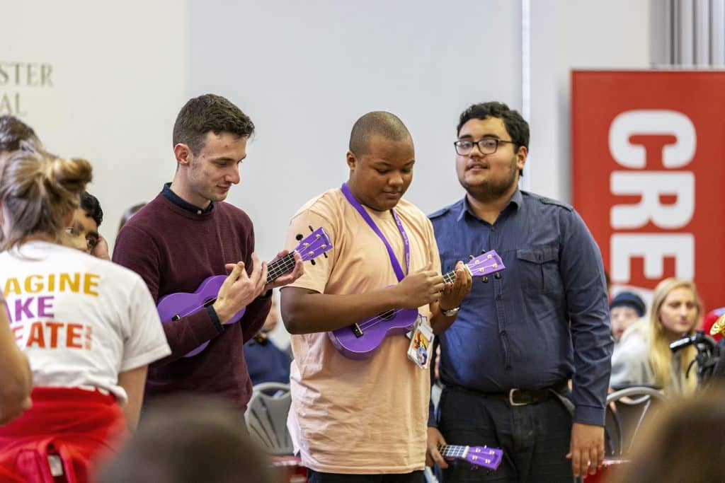 With disabled children and adults - Create (Arts) Limited